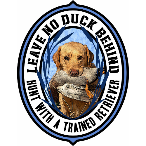 Fox Red Labrador Decal in Color (Waterfowl Series)